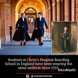 MMG's English blog at PMCurie | Old boarding school uniform tradition